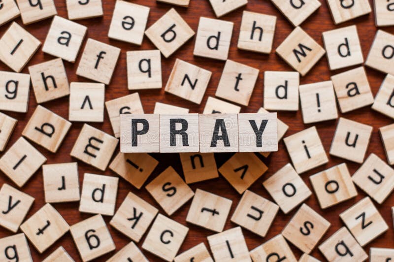 Pray word concept stock image. Image of catholic, judaism - 143574527