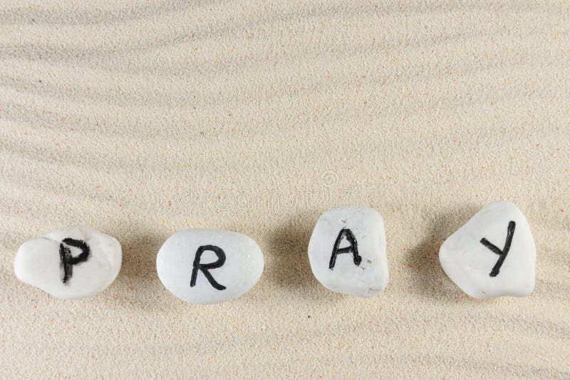 Pray word stock image. Image of religion, group, holy - 32251435