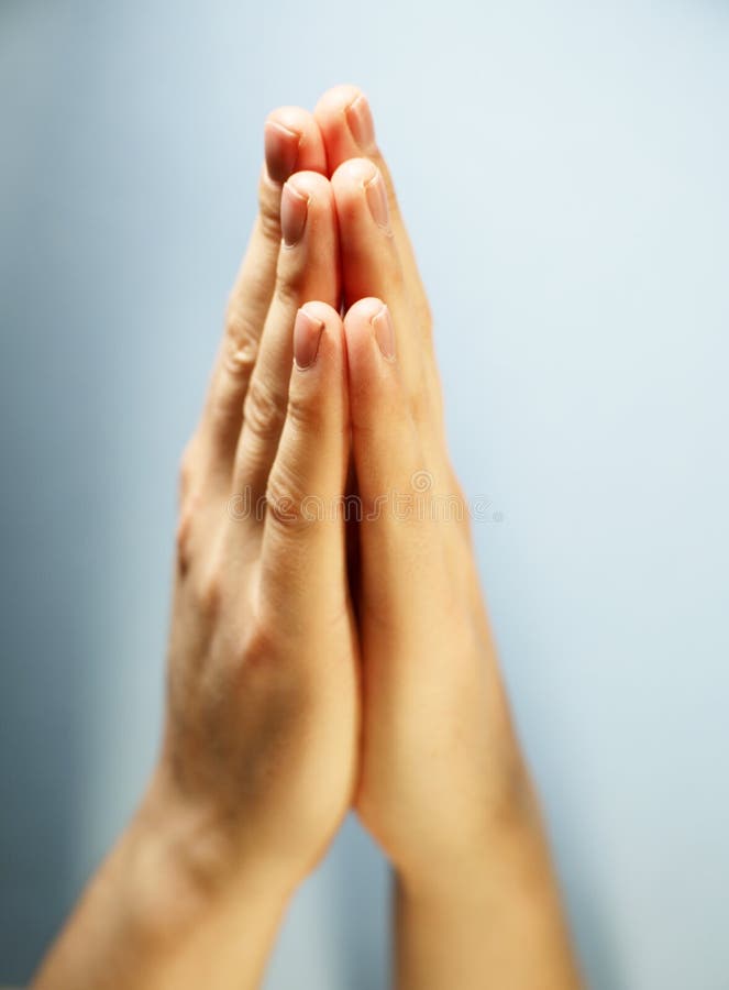 Prayer stock image. Image of symbo, meditation, clasped - 1085099