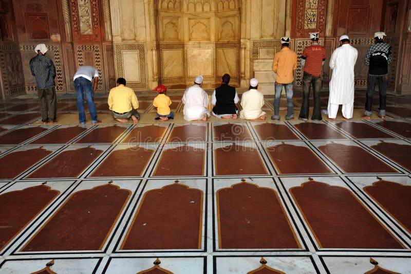 Muslims praying stock photo. Image of morocco, praying - 188310