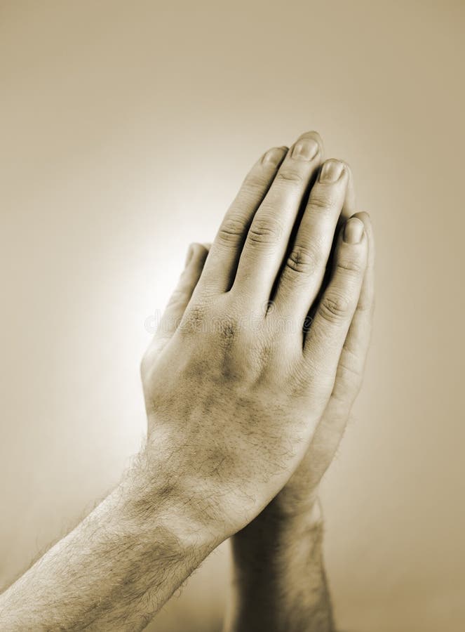 Prayer stock image. Image of monochrome, religious, pray - 4537209