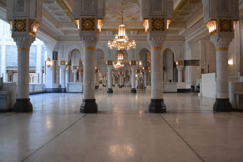 Prayer Area Masjid Al Haram the Holy Place Editorial Photo - Image of ...