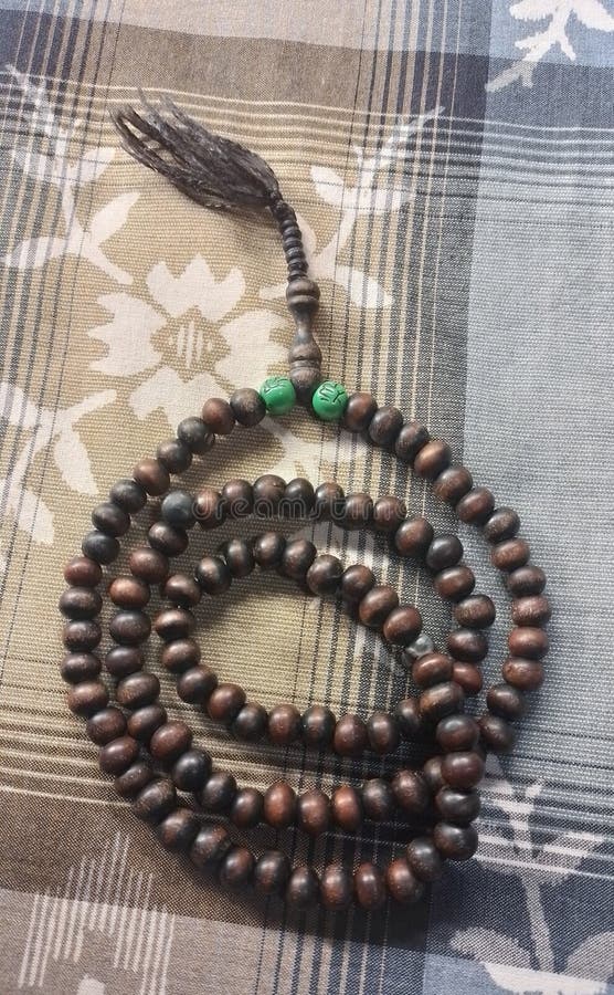 Prayer Beads for Muslims Pray Everytime Stock Image - Image of beads ...