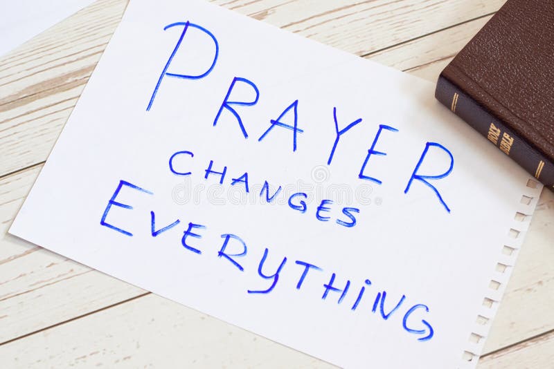 Prayer Changes Everything. Praying is Powerful. Relationship with God ...