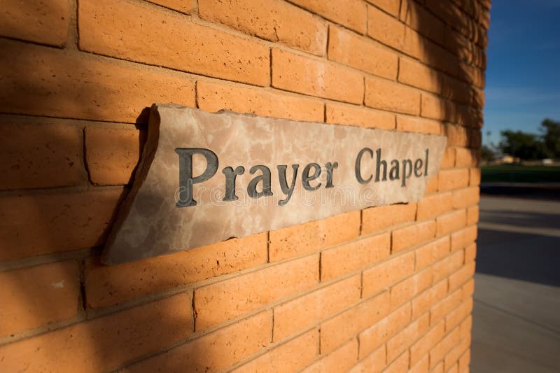 Prayer chapel sign stock photo. Image of prayer, religious - 20372720