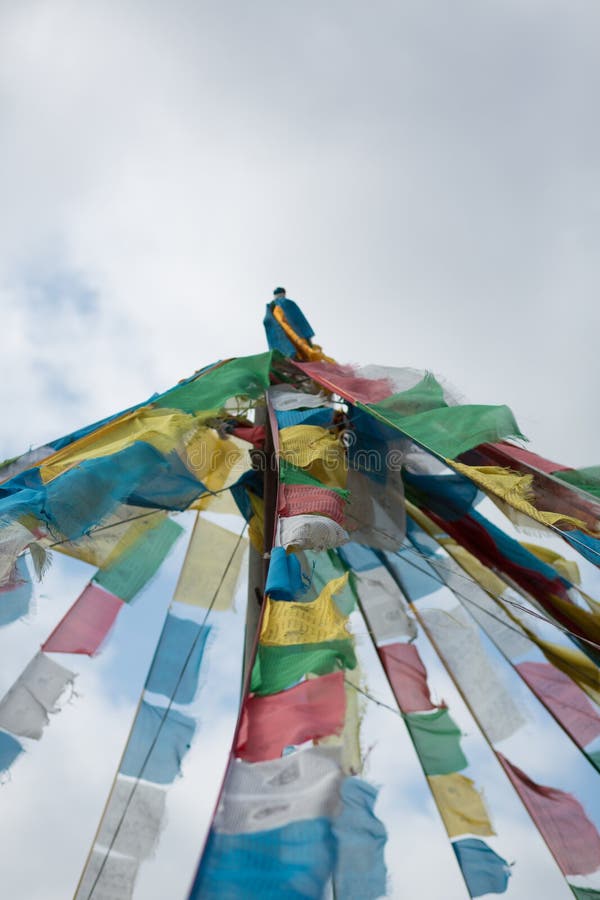 Prayer Flags stock photo. Image of shrine, indigenous - 38024308