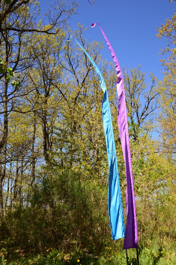 Prayer flags in the wind stock photo. Image of religion - 118626990