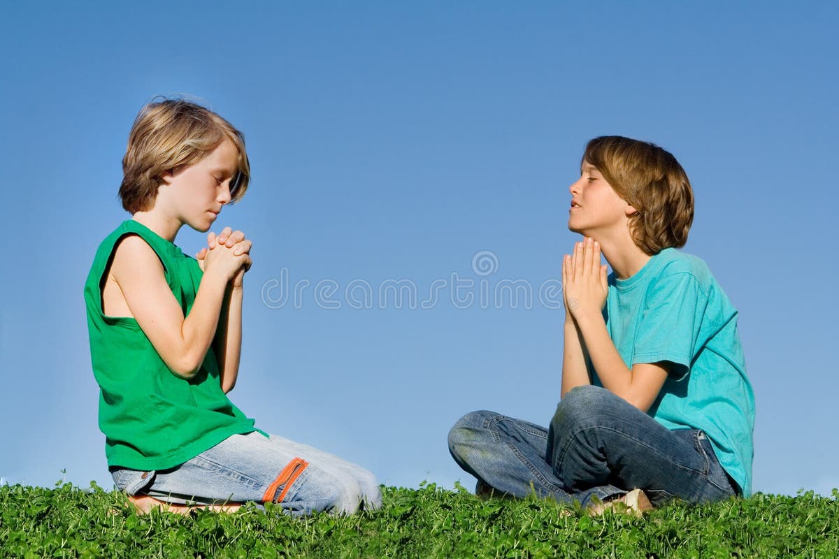 1,092 Children Praying Together Stock Photos - Free & Royalty-Free ...
