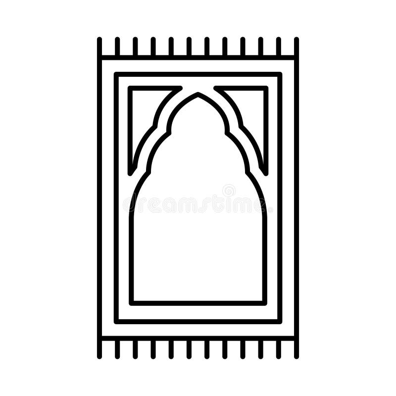 Prayer Mat Isolated Vector Icon that Can Be Easily Modified or Edited ...