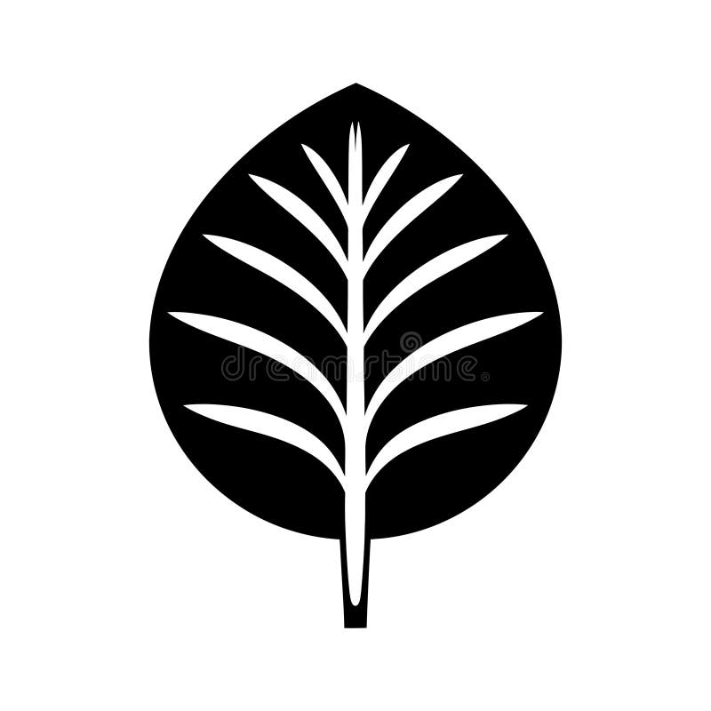 Prayer Plant Icon . stock vector. Illustration of symbol - 297319791