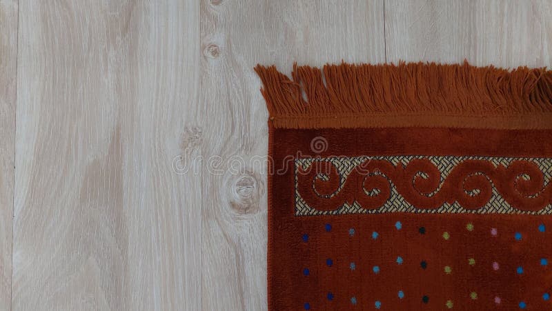Prayer Rug for Prayer in the Mosque Stock Photo - Image of wall ...