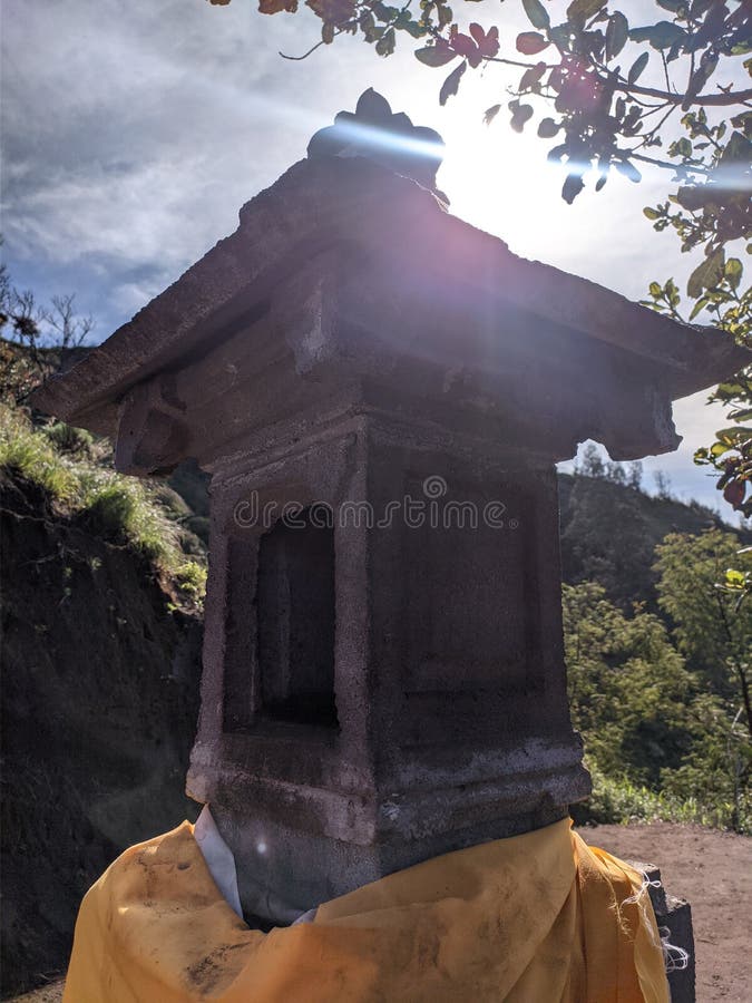 The Prayer Spot of One of the Religious Beliefs that Surrounds Mount ...