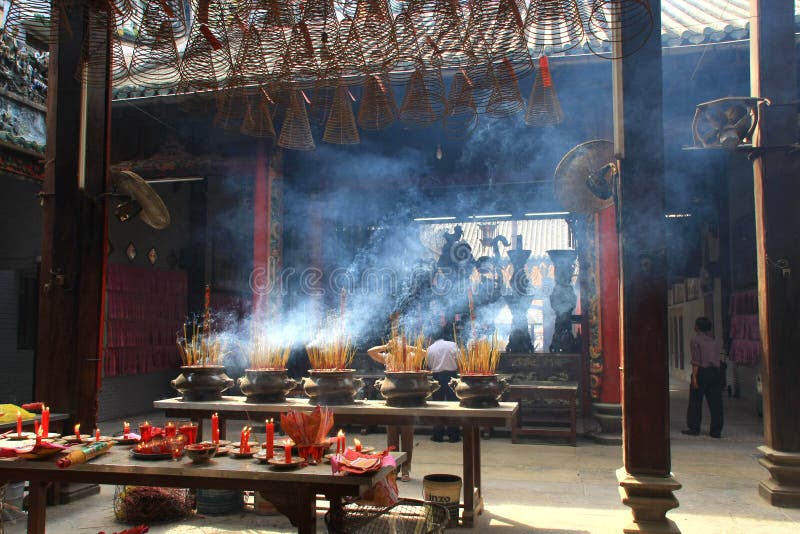 Prayer sticks stock image. Image of confucius, burning - 8172245