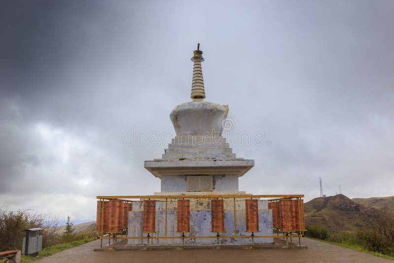 Prayer wheel in matisi stock photo. Image of buddha, lhasa - 99267530