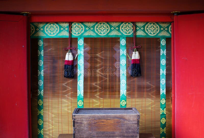 Prayer Window in Shrines Japan Stock Photo - Image of nara, ancient ...