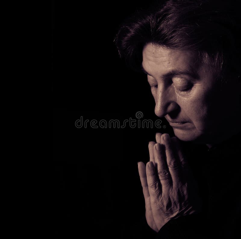 A man praying. stock photo. Image of contemplation, believe - 53820288