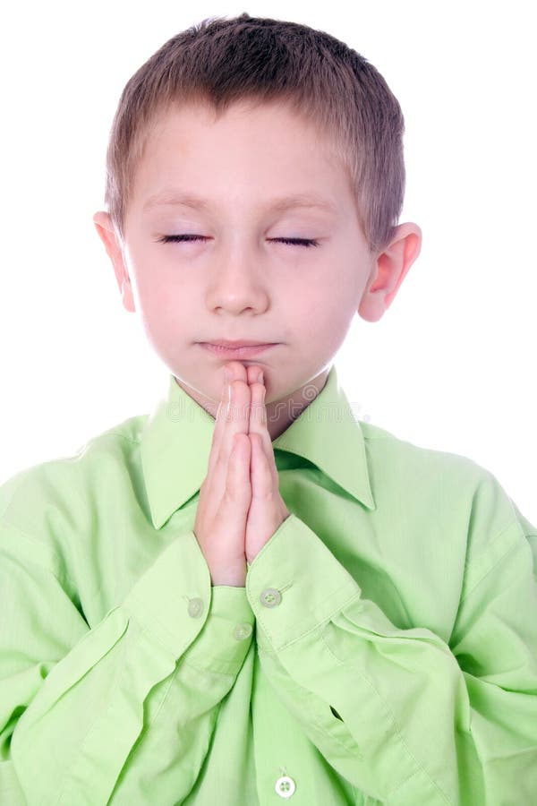 Praying child. stock image. Image of begging, human, hope - 27017831