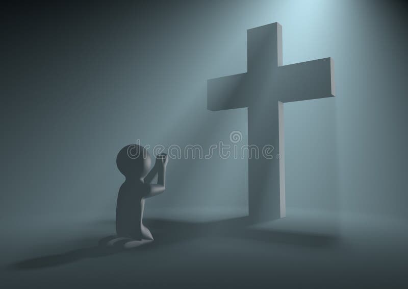 Praying Figure Picture. Image: 20837335
