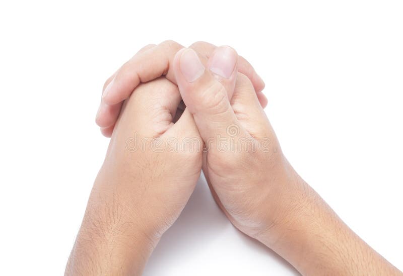 Folded hands praying stock image. Image of folded, pray - 18048421