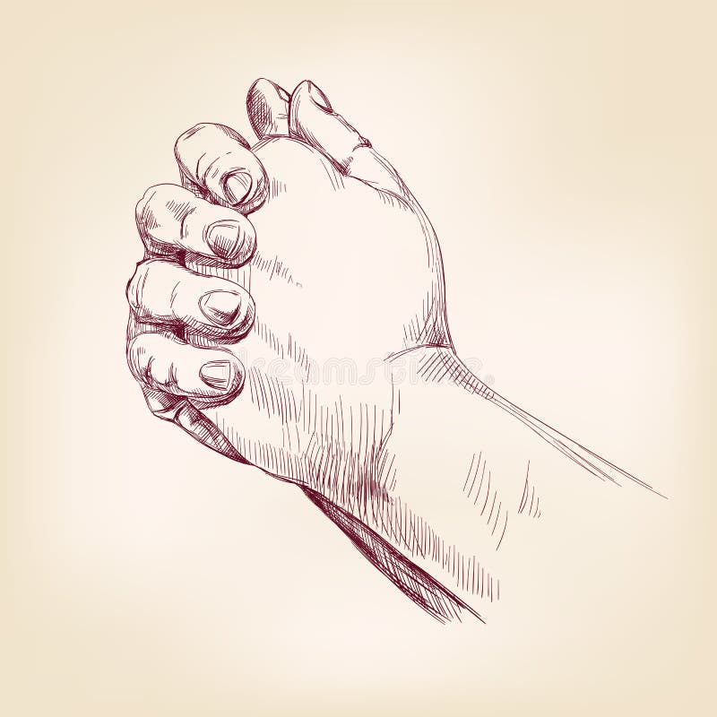 Praying Hands Stock Illustrations – 3,107 Praying Hands Stock ...