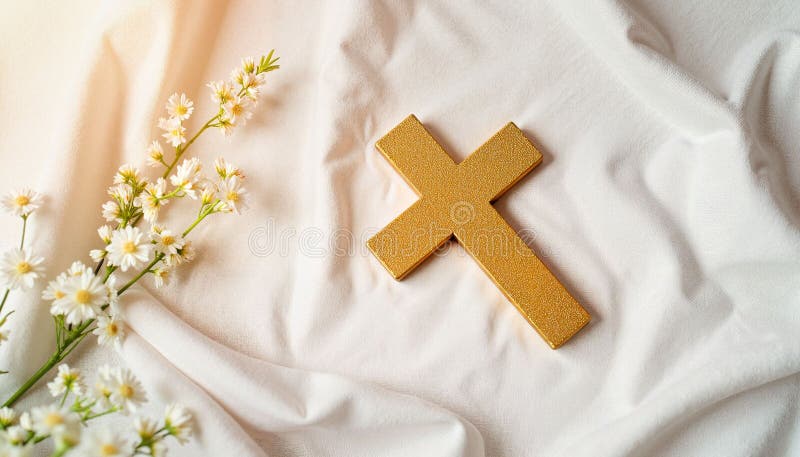 Praying Hands Gently Holding Rosary Beads in Soft Light, Reflection ...