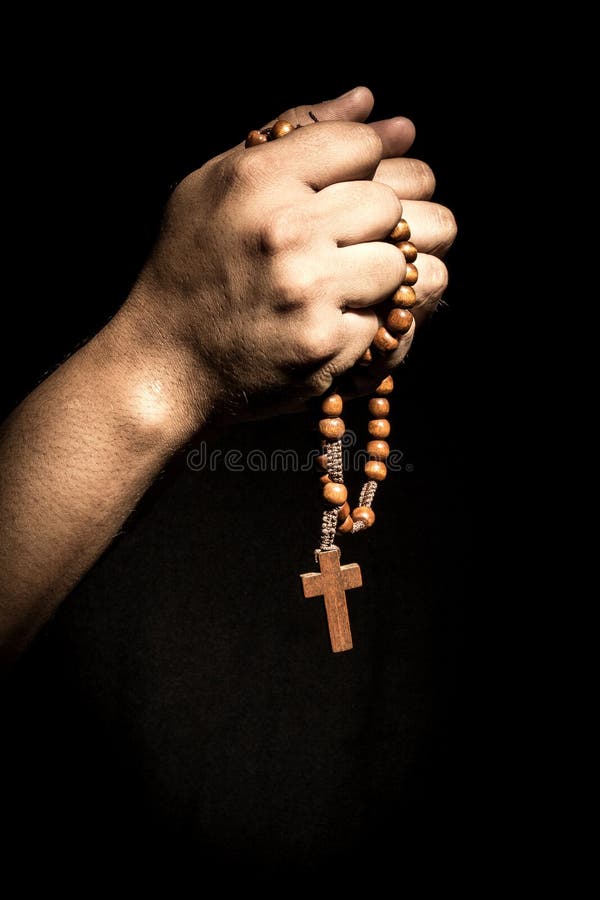 Praying Hands stock image. Image of bible, eternal, catholic - 80698943