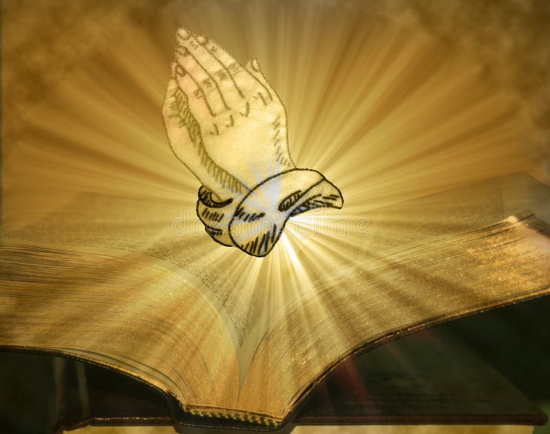 Praying Hands Bible