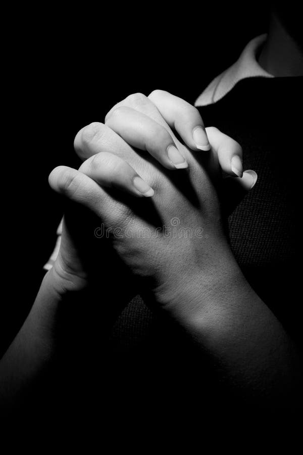 Folded hands praying stock image. Image of folded, pray - 18048421
