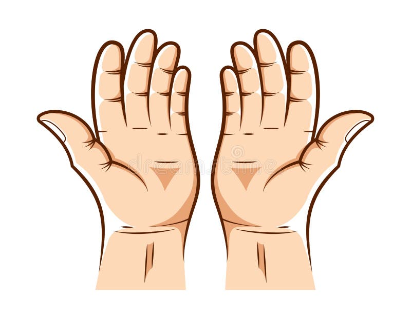 Illustration Praying Hands Color Stock Illustrations – 1,002 ...