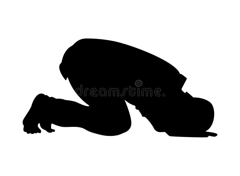 People Bowing Down Clipart