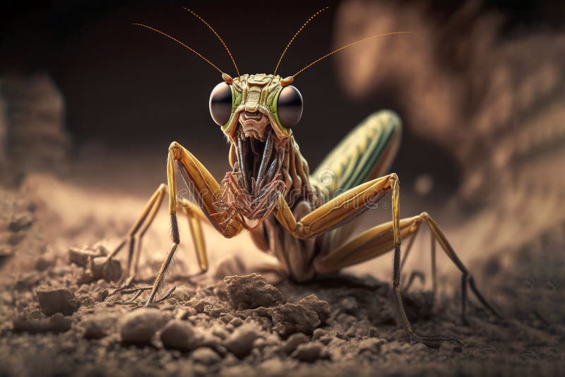 Mantis Attacking Stock Illustrations – 5 Mantis Attacking Stock ...