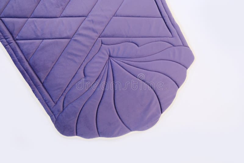 Praying Mat Top View White Background. Islamic Shop Items Stock Photo ...