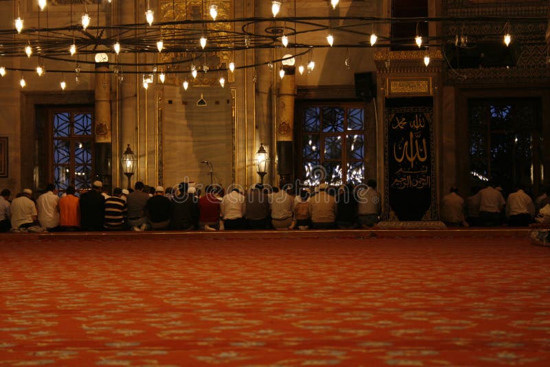 Praying at Mosque stock image. Image of intimate, cultus - 3307665