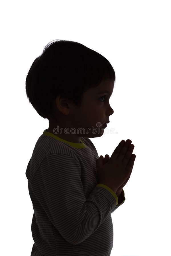 270 Little Boy Praying Silhouette Stock Photos - Free & Royalty-Free ...