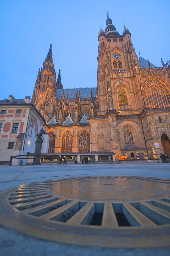 Prazsky Hrad foto de archivo editorial. Imagen de residencia - 35904533