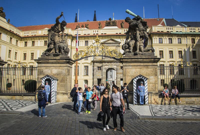 Prazsky Hrad, Prague editorial image. Image of republic - 78663360