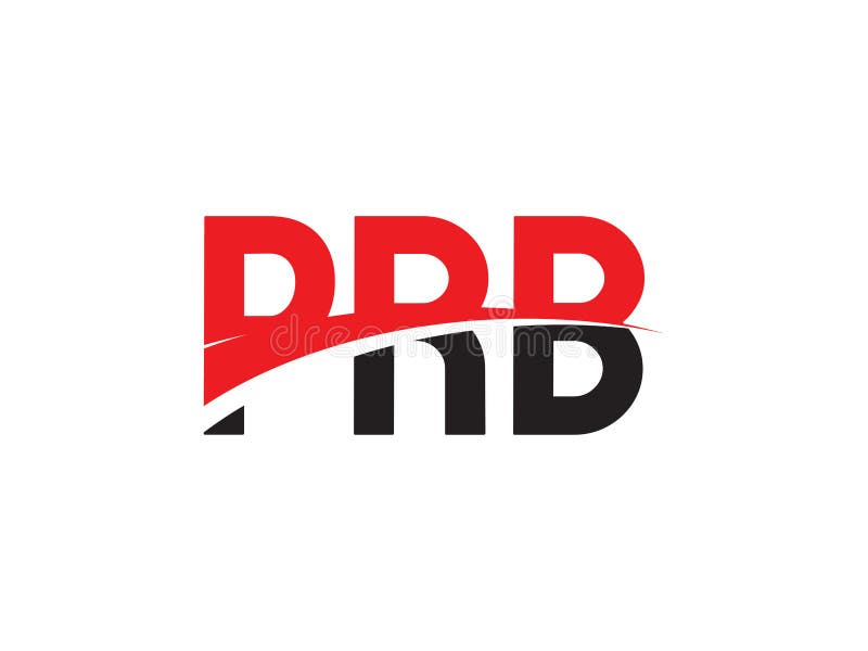 PRB Letter Initial Logo Design Vector Illustration Stock Vector ...
