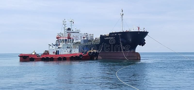 Pre Commission Transport Oil at Java Sea Editorial Image - Image of ...