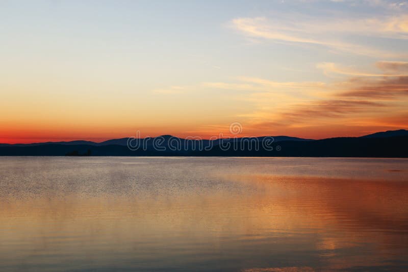 The Pre-dawn Hours on the Lake Stock Photo - Image of soft, time: 113272844