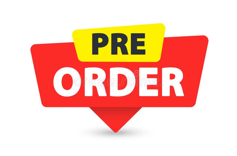 Pre-Order - Banner, Speech Bubble, Label, Sticker, Ribbon Template ...