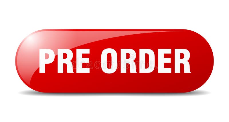 Pre Order Button. Pre Order Sign. Key. Push Button Stock Vector ...