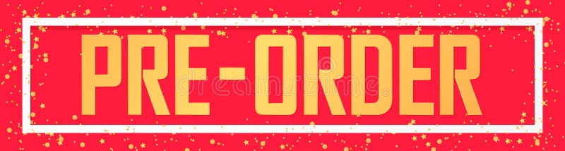 Pre-Order Sale, Poster Design Template, Limited Time only, Vector ...