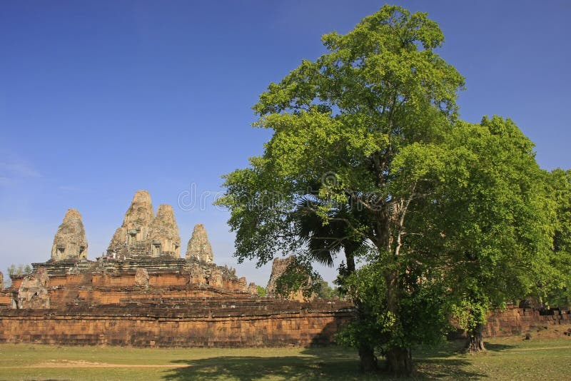 Pre Rup Temple, Angkor Area, Siem Reap, Cambodia Stock Photo - Image of ...