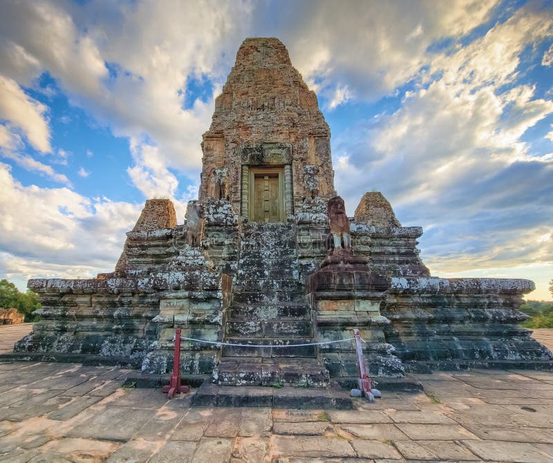Pre Rup Temple, Angkor, Cambodia Stock Photo - Image of heritage ...
