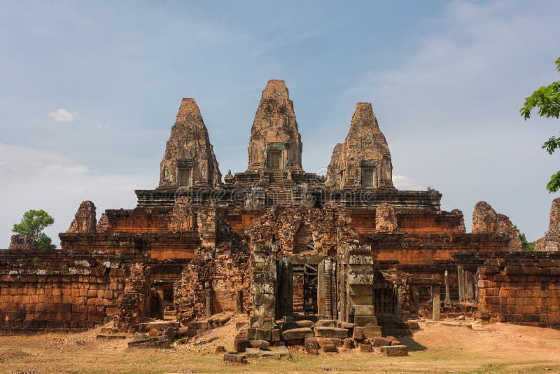 Pre Rup Temple in Angkor City Stock Image - Image of cambodia, culture ...