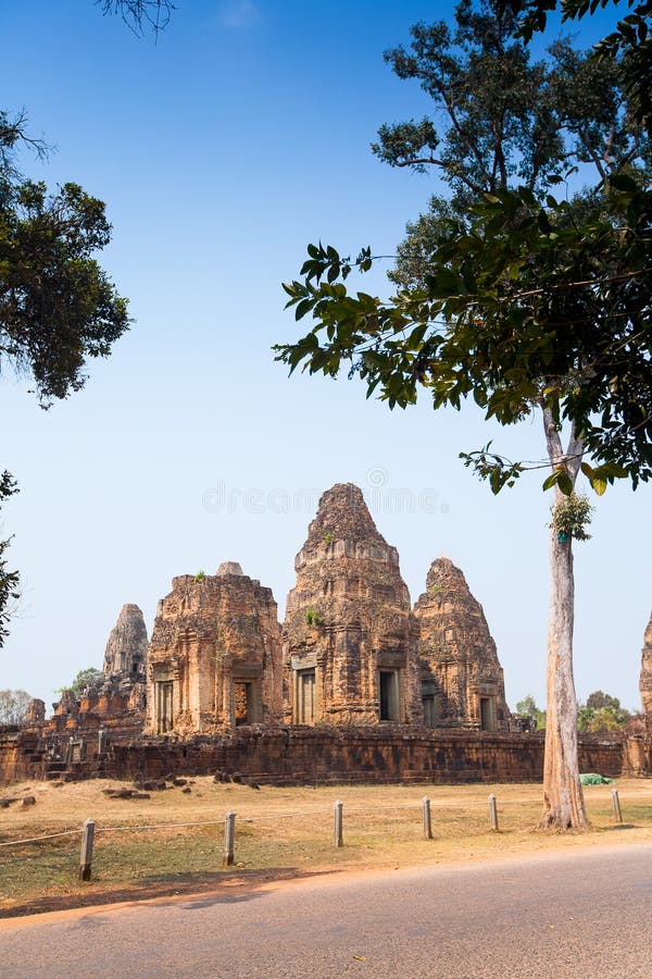Pre Rup Temple in Angkor Complex in Cambodia Stock Photo - Image of ...