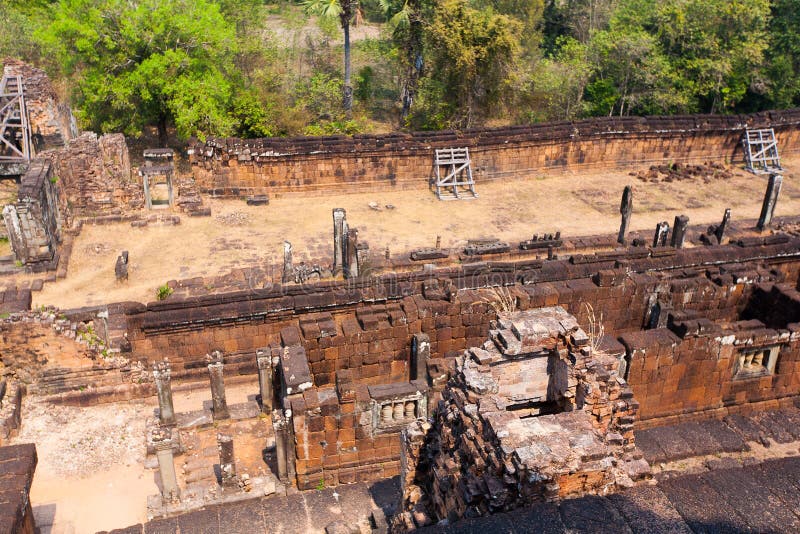 Pre Rup Temple in Angkor Complex in Cambodia Stock Image - Image of ...