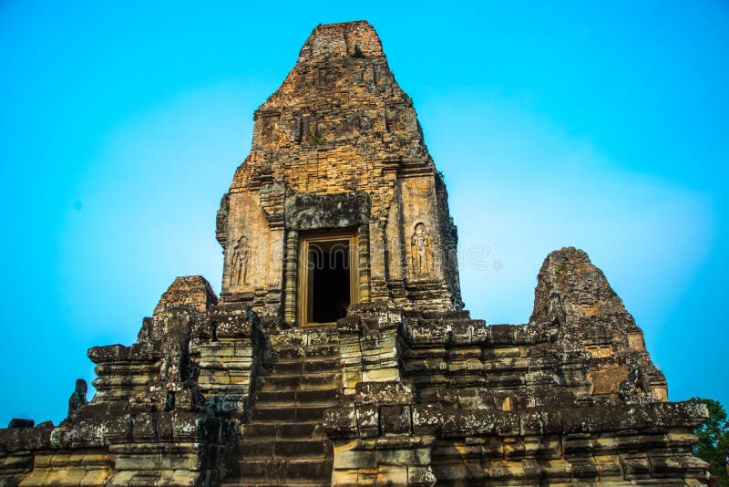 Pre Rup.the Temple Complex of Angkor.Cambodia. Stock Image - Image of ...