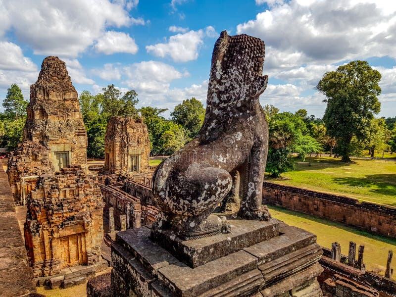 Pre Rup temple stock photo. Image of unesco, tourism - 113179938