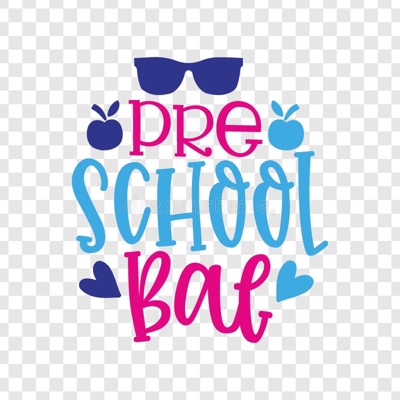 Pre School Bal Stickers Vector Stock Vector - Illustration of girl ...